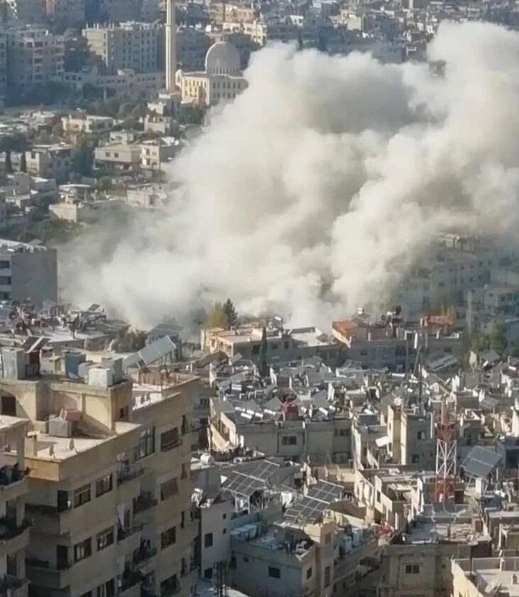 ۱۵ شهید در نتیجه حمله اسرائیل به دمشق و اطراف آن - شبستان